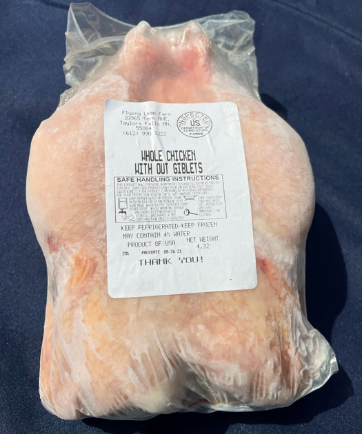 ChickenNoGibsW | Flying Leap Farm